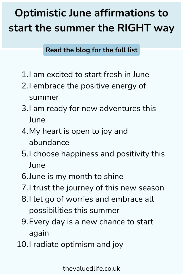 92 Positive Summer Affirmations For A Good Time