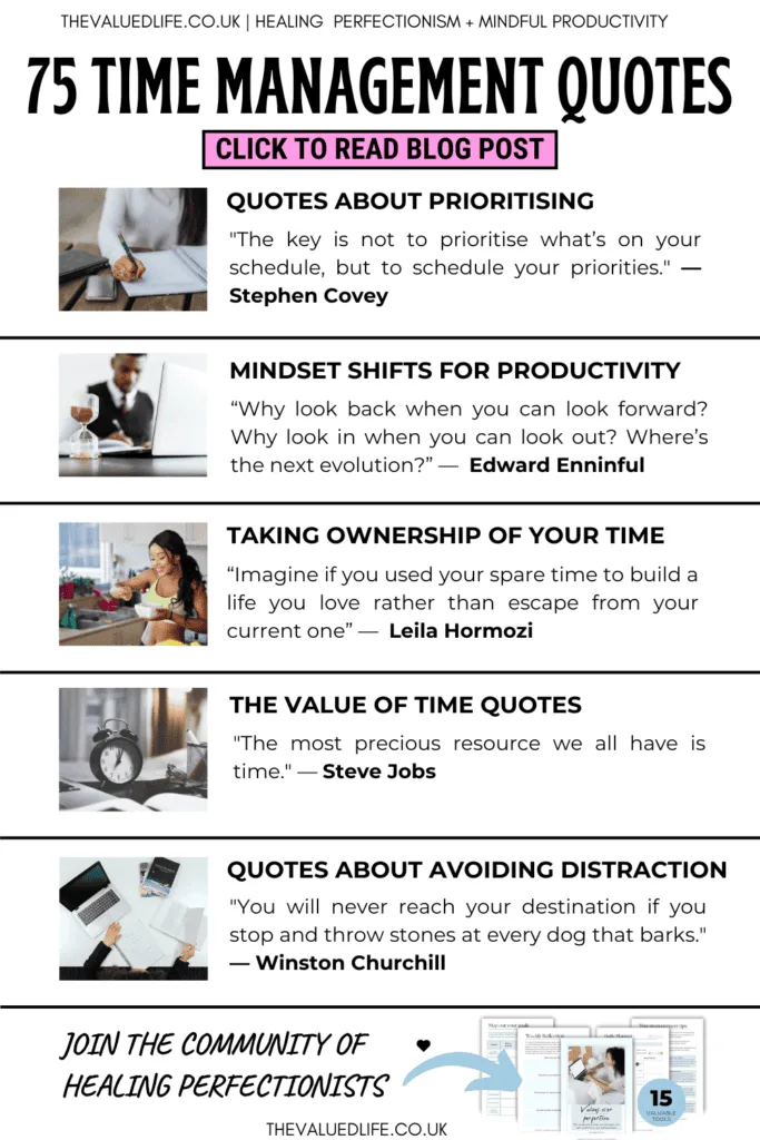 Positive Time Management Quotes 50 Best Inspirational Quotes About