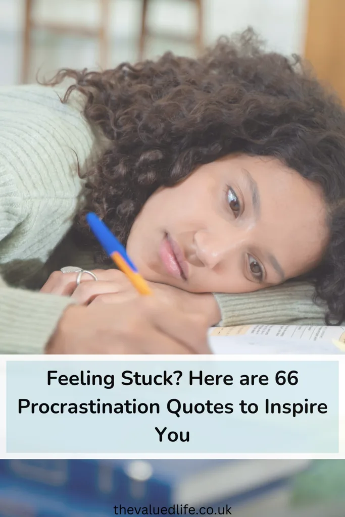 Writing Procrastination Quotes